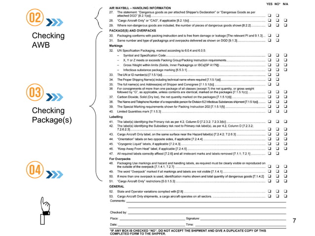 19 IATA Acceptance | PPT