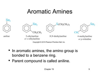 19 - Amines - Wade 7th | PPT