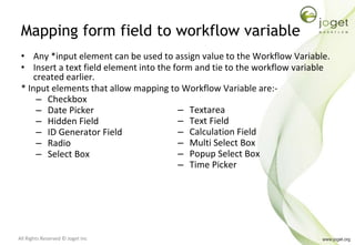 Joget Workflow v6 Training Slides - 19 - Doing More with your Process Design | PPTX ...