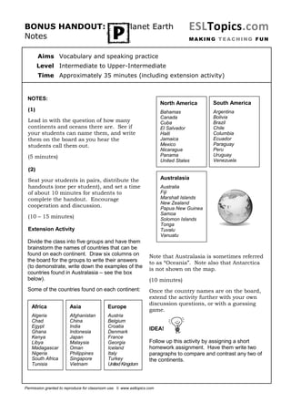 bonus-handout-planet_earth | PDF