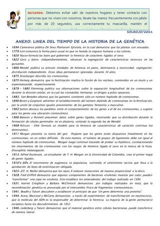 Explicamos que las características hereditarias dependen de la ...