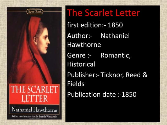 Feminism in the scarlet letter. | PPTX