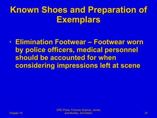 19 Forensic Science Powerpoint Chapter 19 Forensic Footwear Evi | PPT