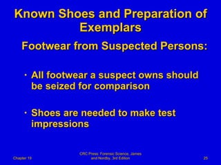 19 Forensic Science Powerpoint Chapter 19 Forensic Footwear Evi | PPT
