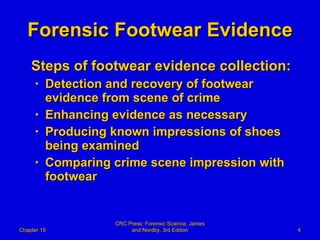19 Forensic Science Powerpoint Chapter 19 Forensic Footwear Evi | PPT