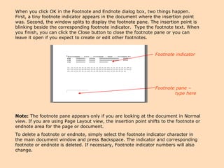 Formatting Pages | PPT