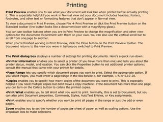 Formatting Pages | PPT
