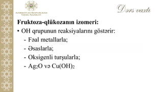 19 fruktoza, riboza, dezoksiriboza | PPTX