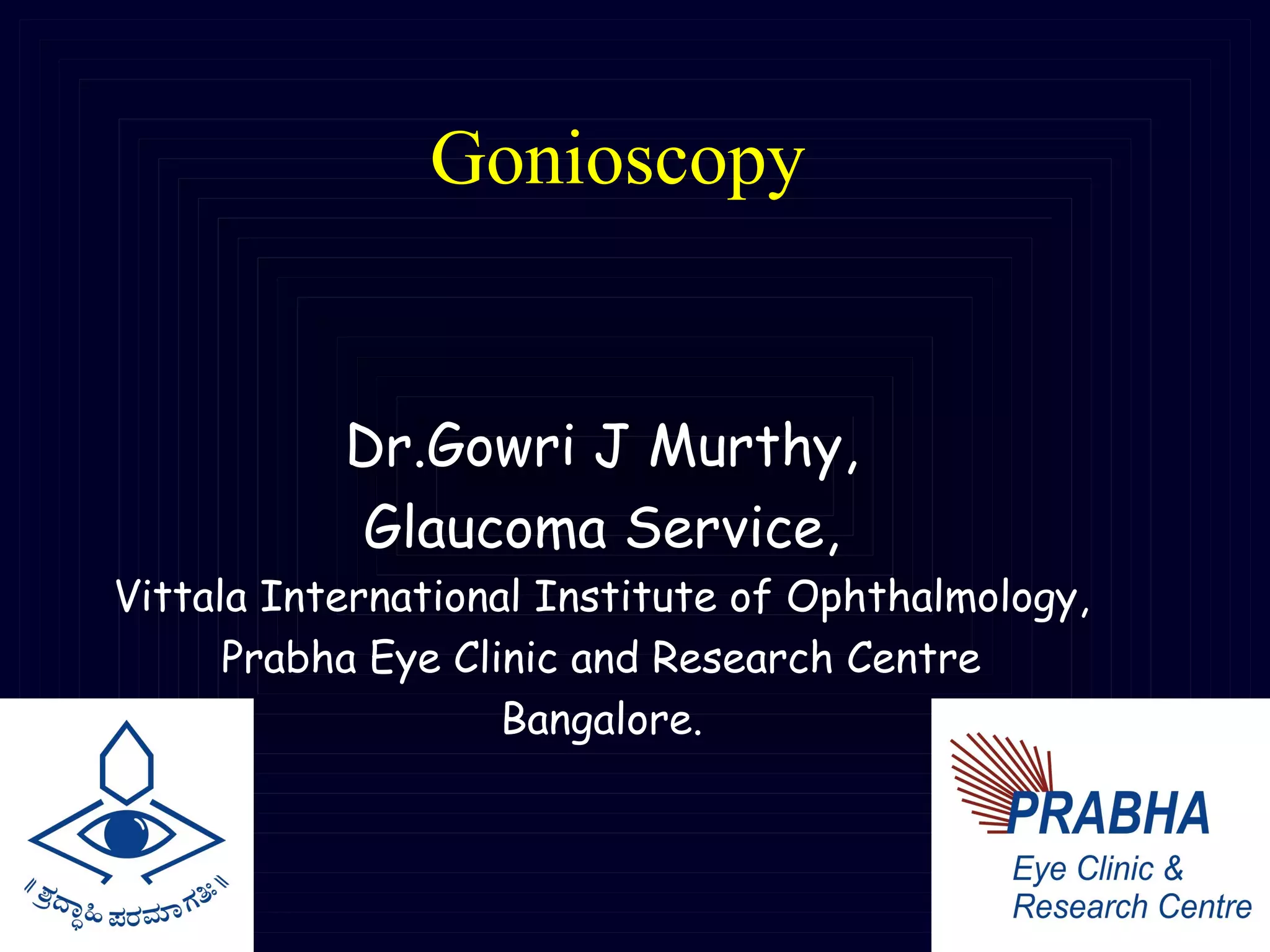 19 gonioscopy | PPT