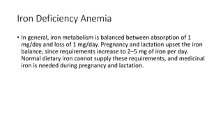 Iron Overload and Deficiency anemia hematology | PDF