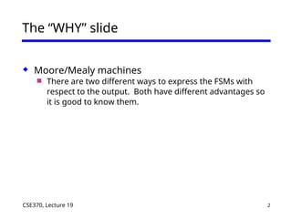 moore melay of synchronous sequential circuits.ppt | Programming Languages | Computing