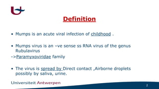 mumps Pathology | PPT