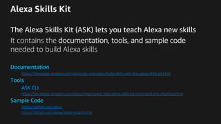 Building Smart Home skills for Alexa | PPT
