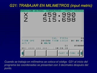 19-Progamacion-Fanuc-Cnc-Mecanizado-codigos y programas | PDF