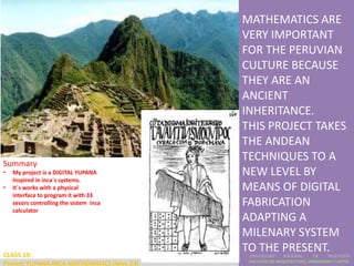 19.proyecto yupna incamathematics-(may 30) | PPT