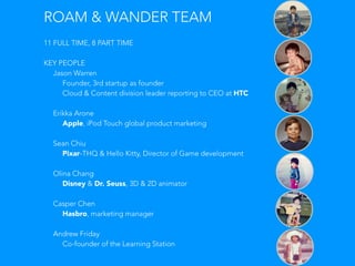 Roam and Wander | PDF