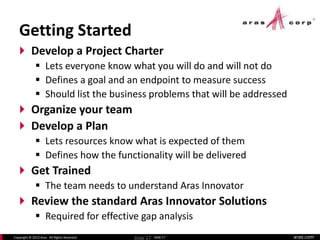 Strategies for Implementing Aras Innovator | PPT