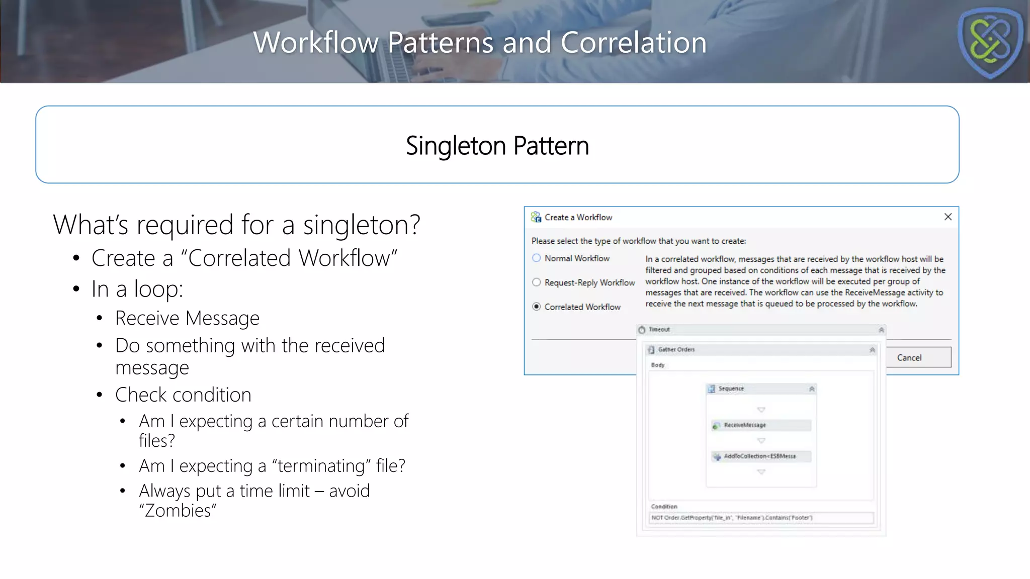 Workflow Patterns And Correlation 3 7 Ppt