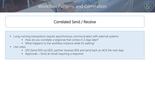 Workflow Patterns and Correlation 3.7 | PPTX