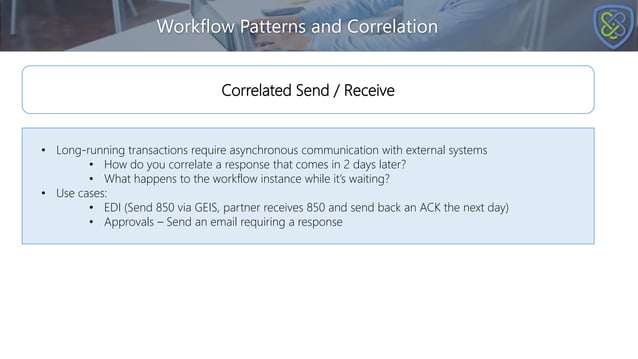 Workflow Patterns And Correlation 37 Ppt 8565