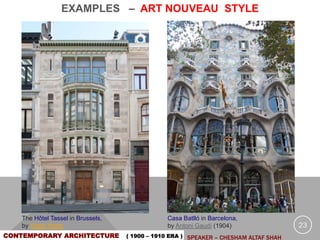 Contemporary Architecture (1900 1910) globally | PDF