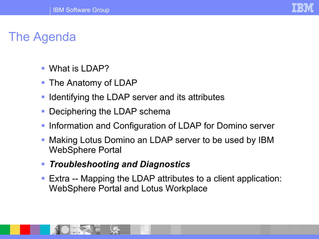 Configuring Domino To Be An Ldap Directory And To Use An Ldap Directory
