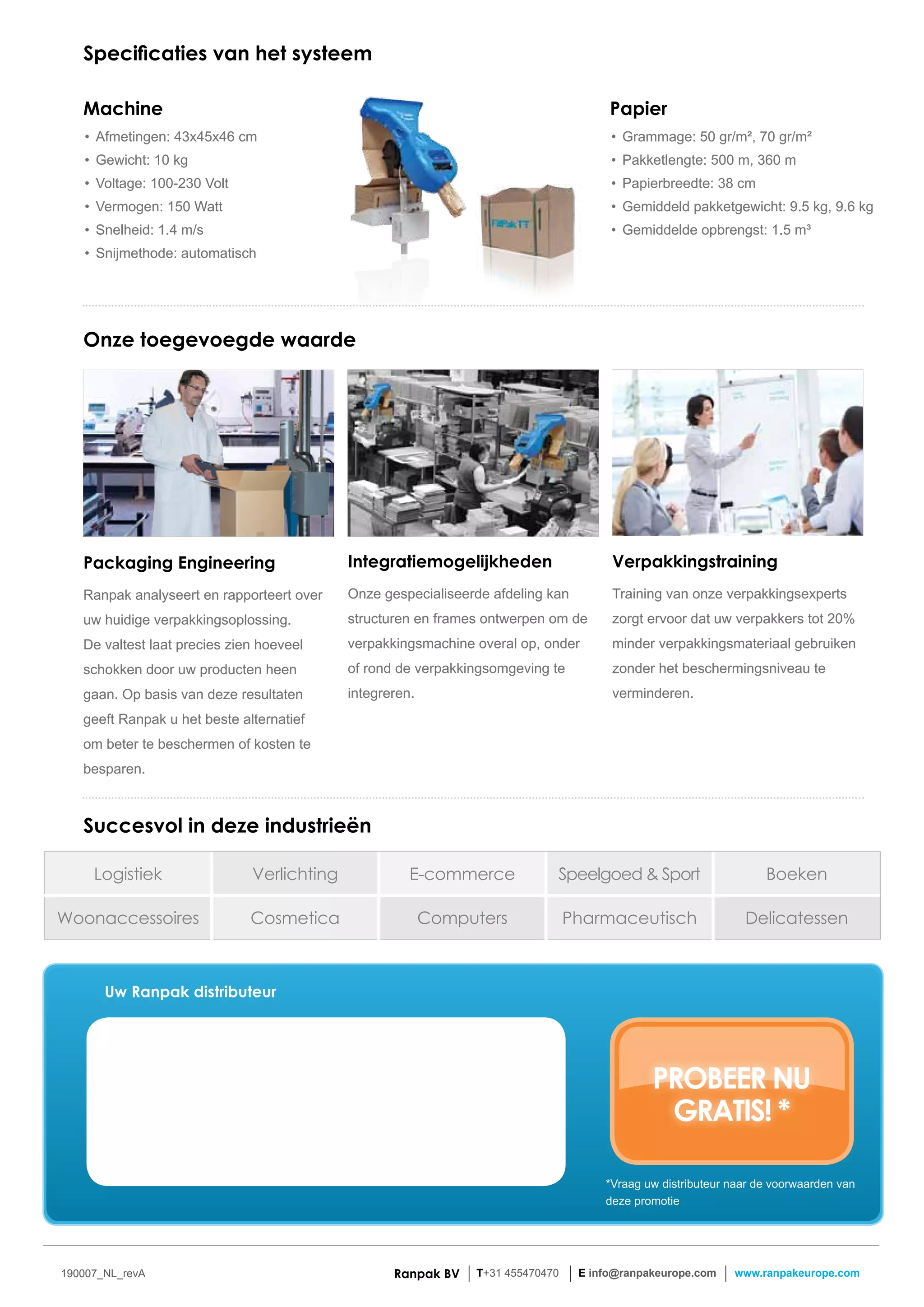 Brochure FillPak TTC | PDF