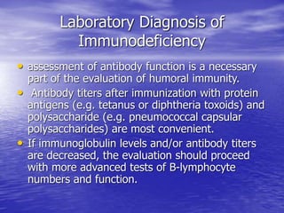 19002 primary immunodeficiency diseases | PPT | Ear, Nose and Throat ...