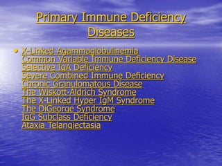 19002 primary immunodeficiency diseases | PPT | Ear, Nose and Throat ...