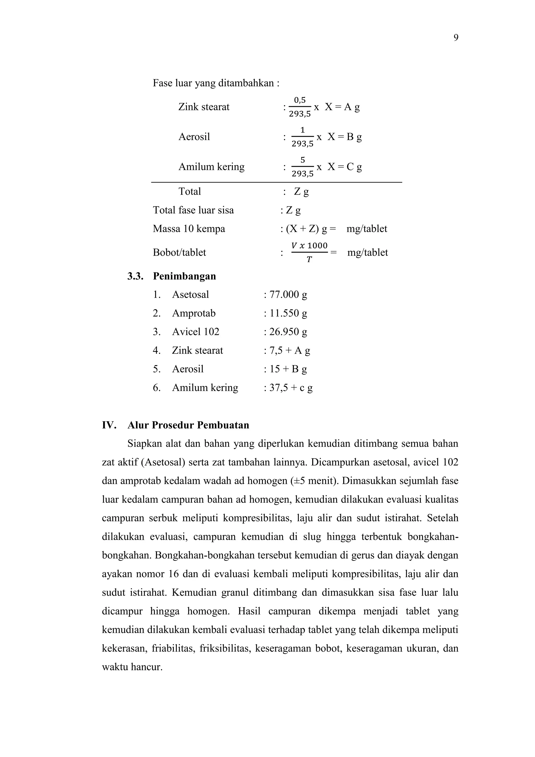 19008 self formulation asetosal. | PDF