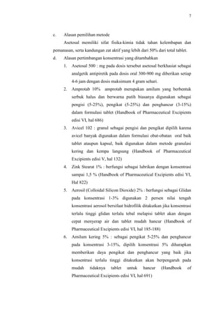 19008 self formulation asetosal. | PDF