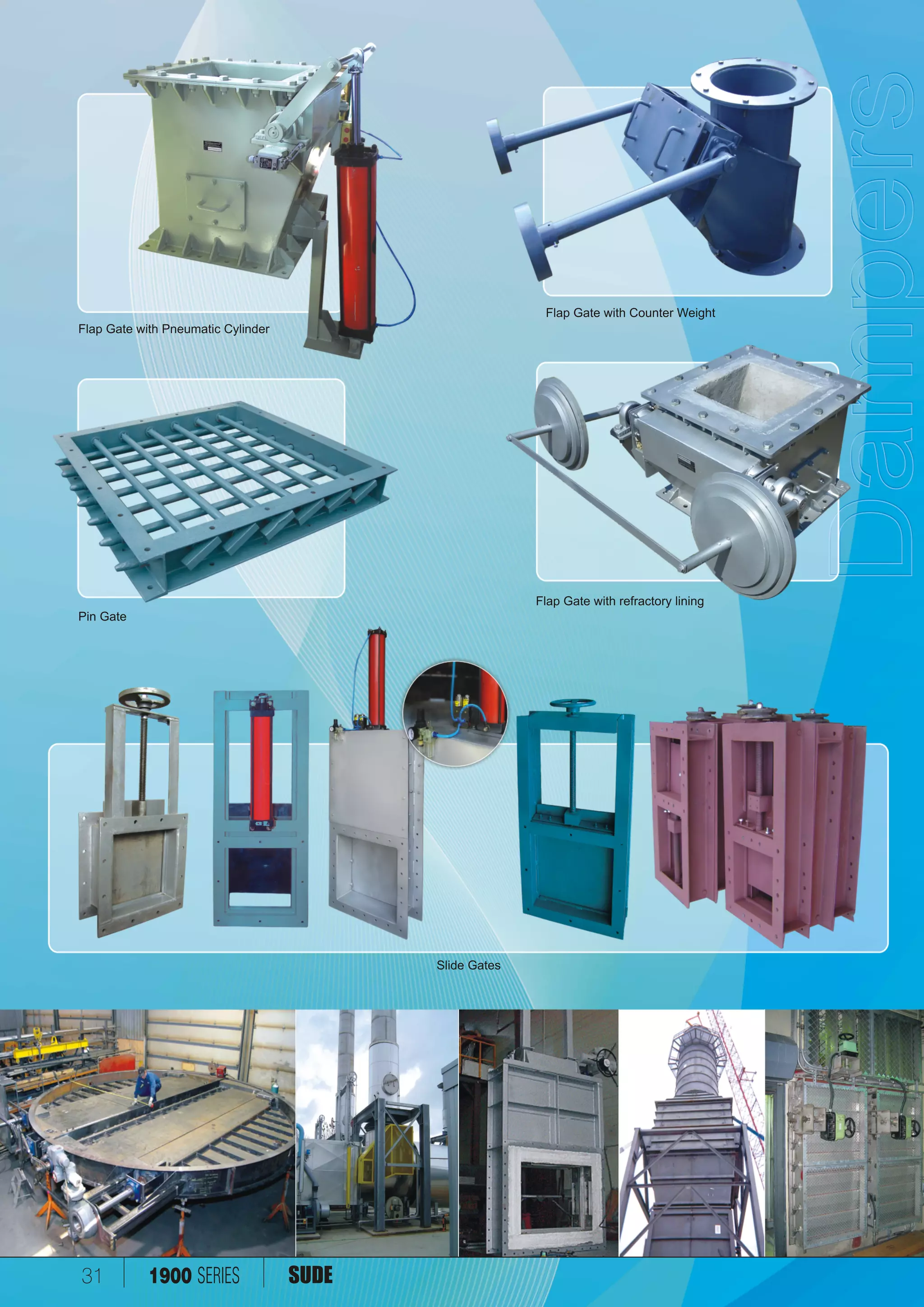 1900 series damper with electrical and pneumatic actuator | PDF