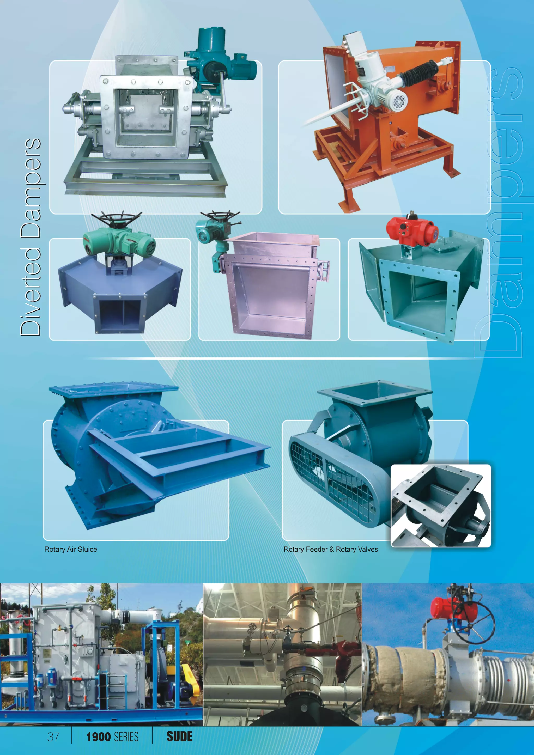 1900 series damper with electrical and pneumatic actuator | PDF