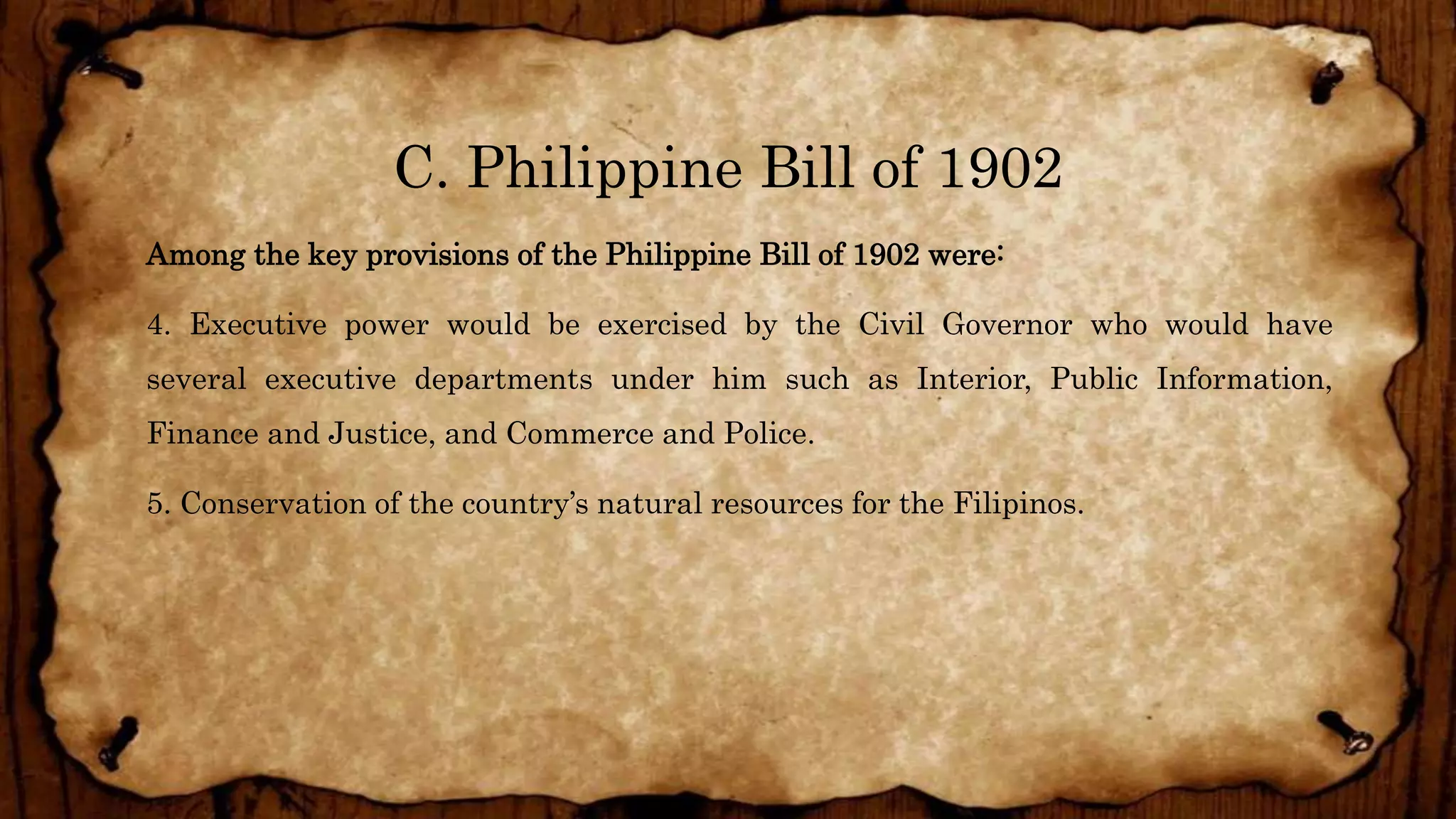 American Colonization Period in the Philippines (1901-1935) | PPTX