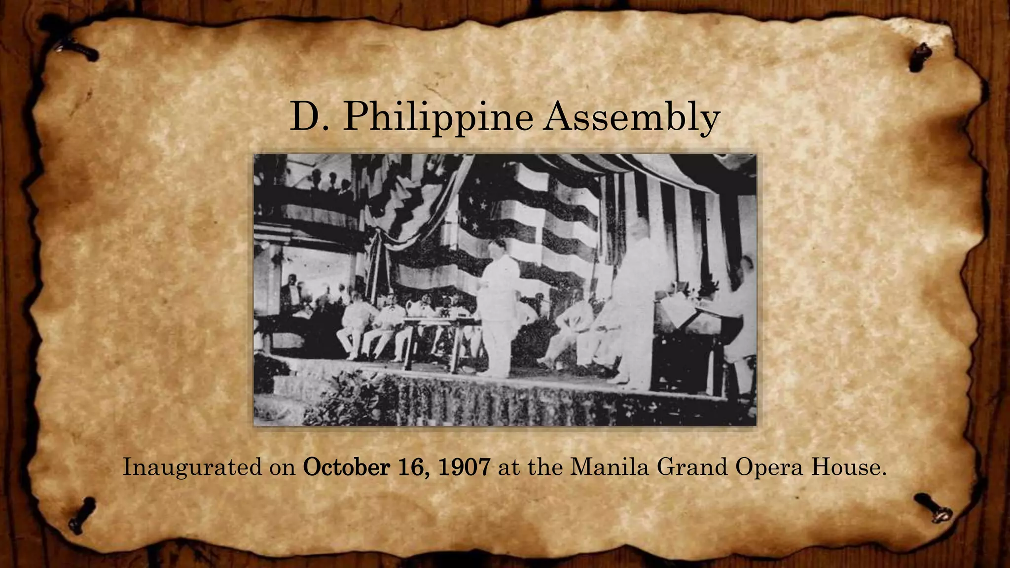 American Colonization Period in the Philippines (1901-1935) | PPTX