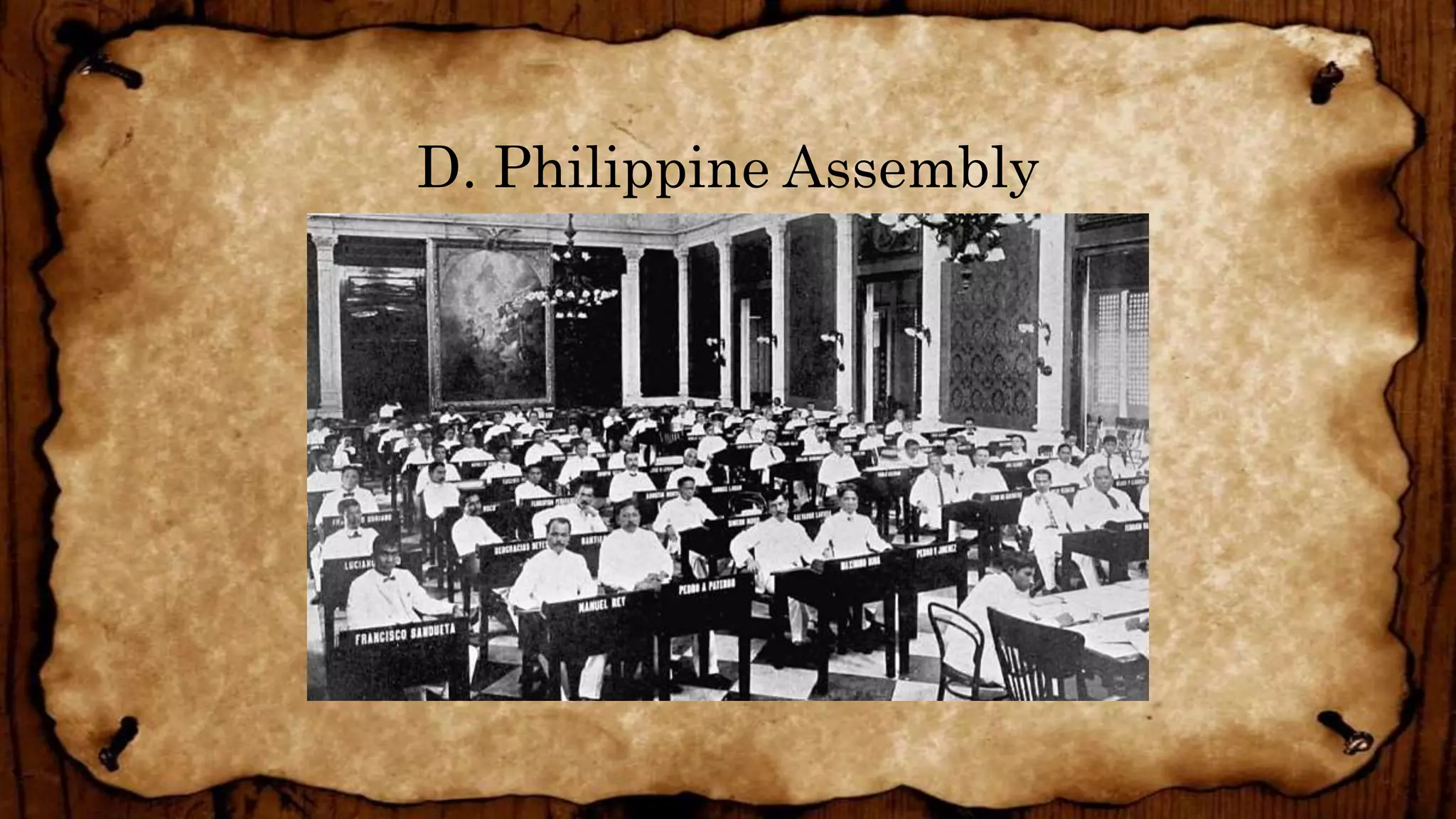 American Colonization Period in the Philippines (1901-1935) | PPTX