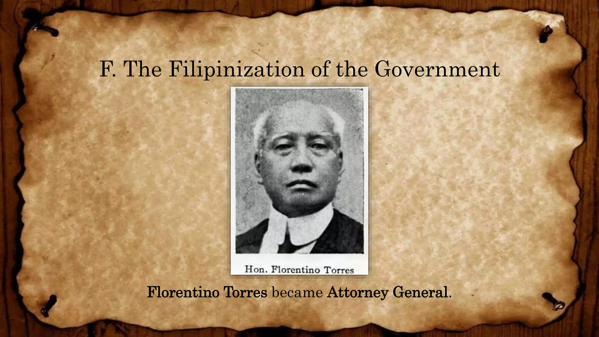 American Colonization Period in the Philippines (1901-1935) | PPTX