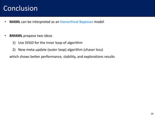 Bayesian Model-Agnostic Meta-Learning | PPT