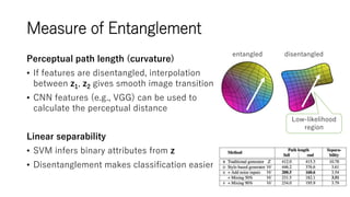 Disentangled Representation Learning of Deep Generative Models | PPTX