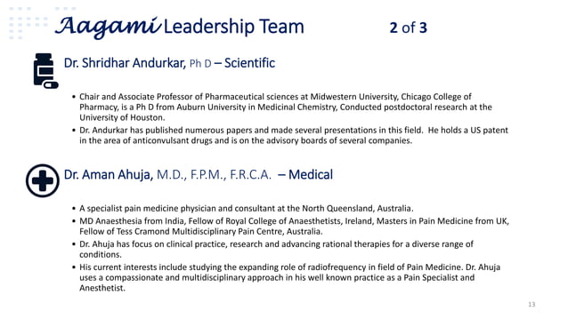 Aagami Market Intelligence Presentation | PPT