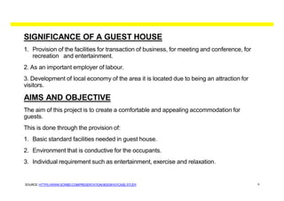 University guest house literature study | PDF