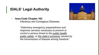 Foreign Animal Diseases and Iowa | PPTX