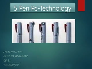 5 Pen Technology | PPT