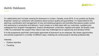 Autoneum Employee Testimonials | PDF