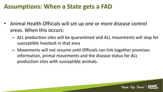 Dr. Patrick Webb - Foreign Animal Disease Prepardness | PPTX
