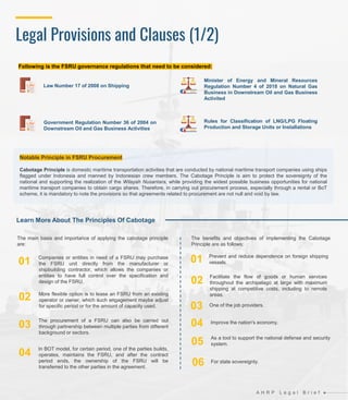 FSRU procurement for Oil and Gas Upstream Business (clauses and legal concern).pdf
