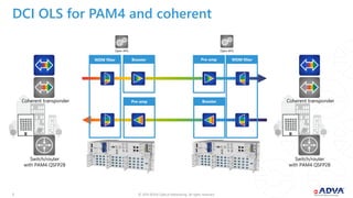 FSP 3000 open line system – Ultimate DCI flexibility | PPT
