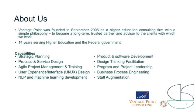 Vantage Point Application | PPT