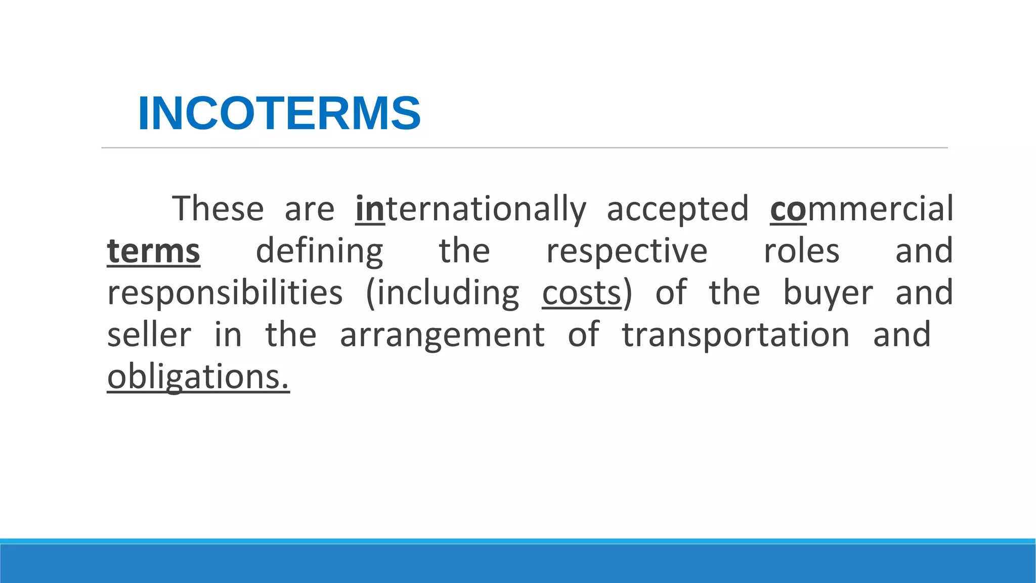 incoterms-2010 | PPT