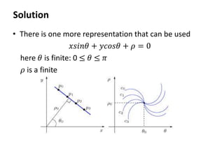 Basics of Linear Hough Transform | PPTX